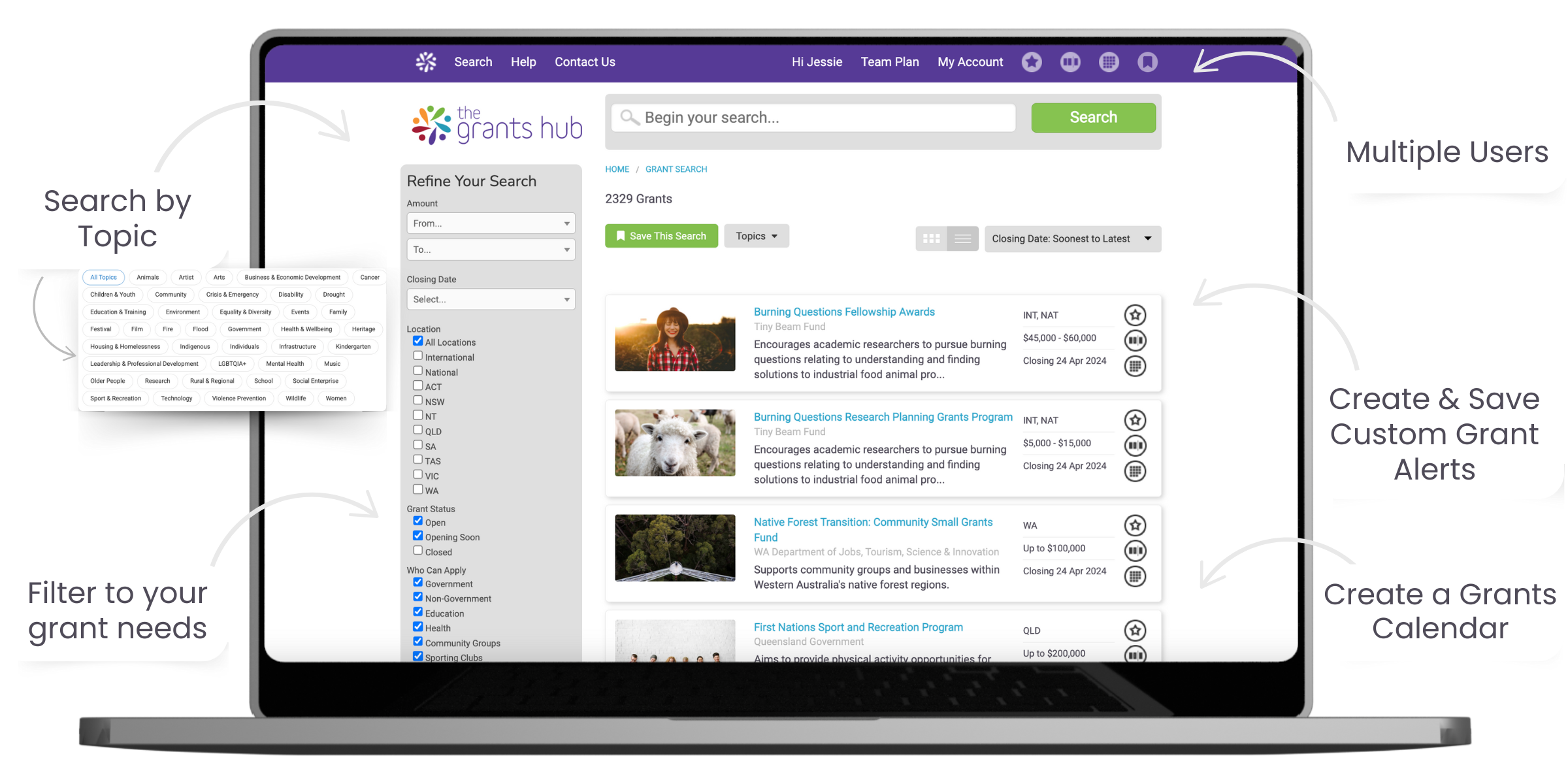 The Grants Hub - Australia's Leading Grant Finder | Directory